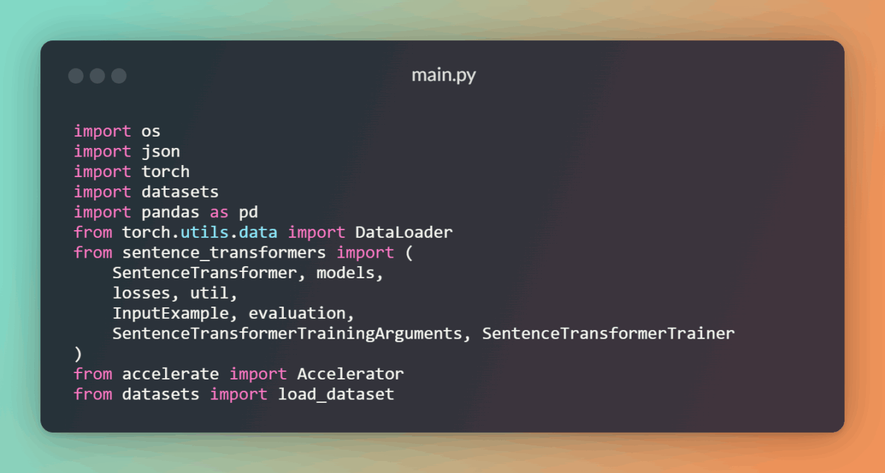 Fine-Tuning Sentence Transformers for Embedding Search